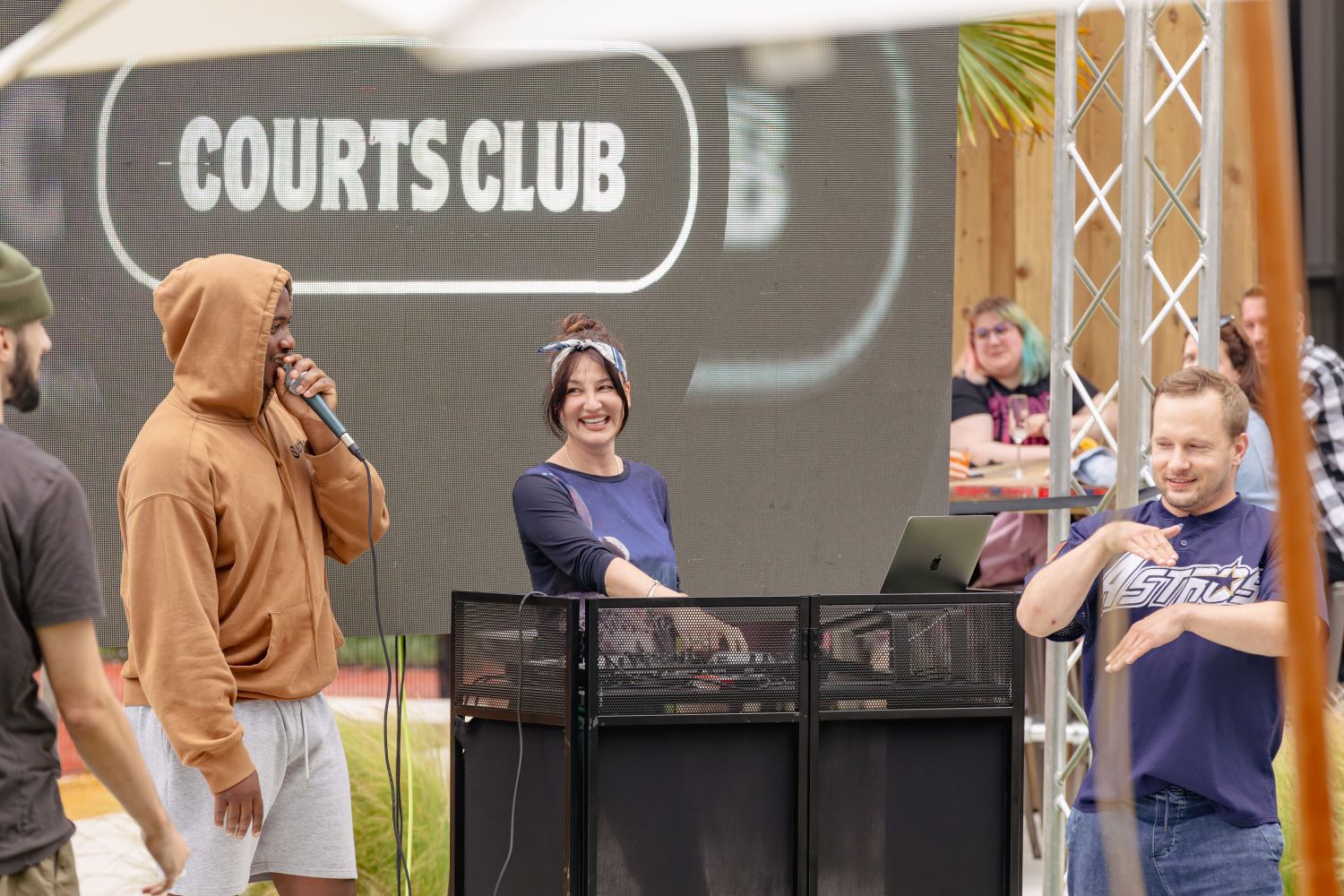 Courts Club shoots its shot for ‘Manchester’s best beer garden ...